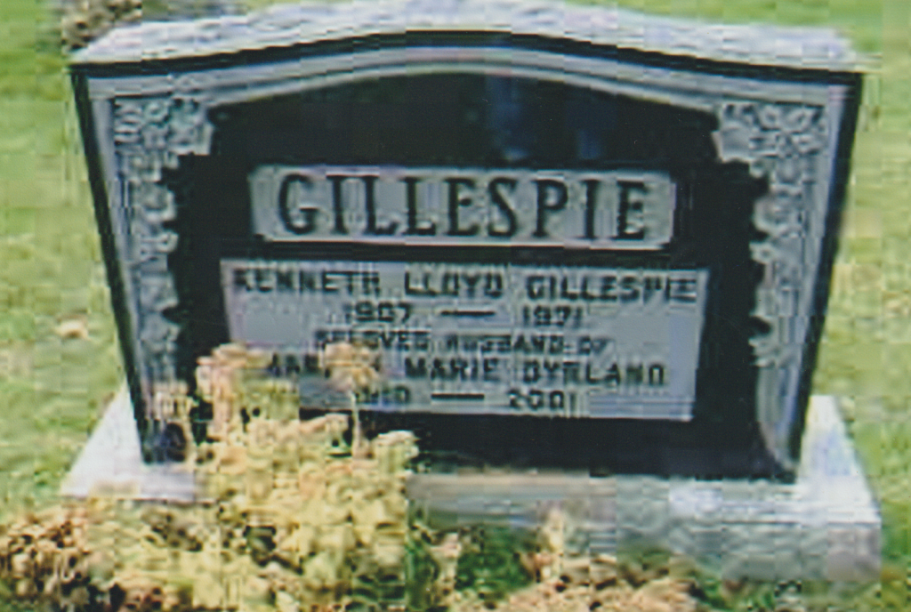 Ontario Tombstones: Kenneth L Gillespie, Oro Twp, Simcoe Co, Ontario ...