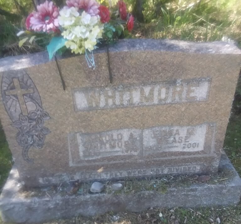 Tombstone: Arnold Whitmore, St Michael's Cemetery, Coe Hill, Ontario ...
