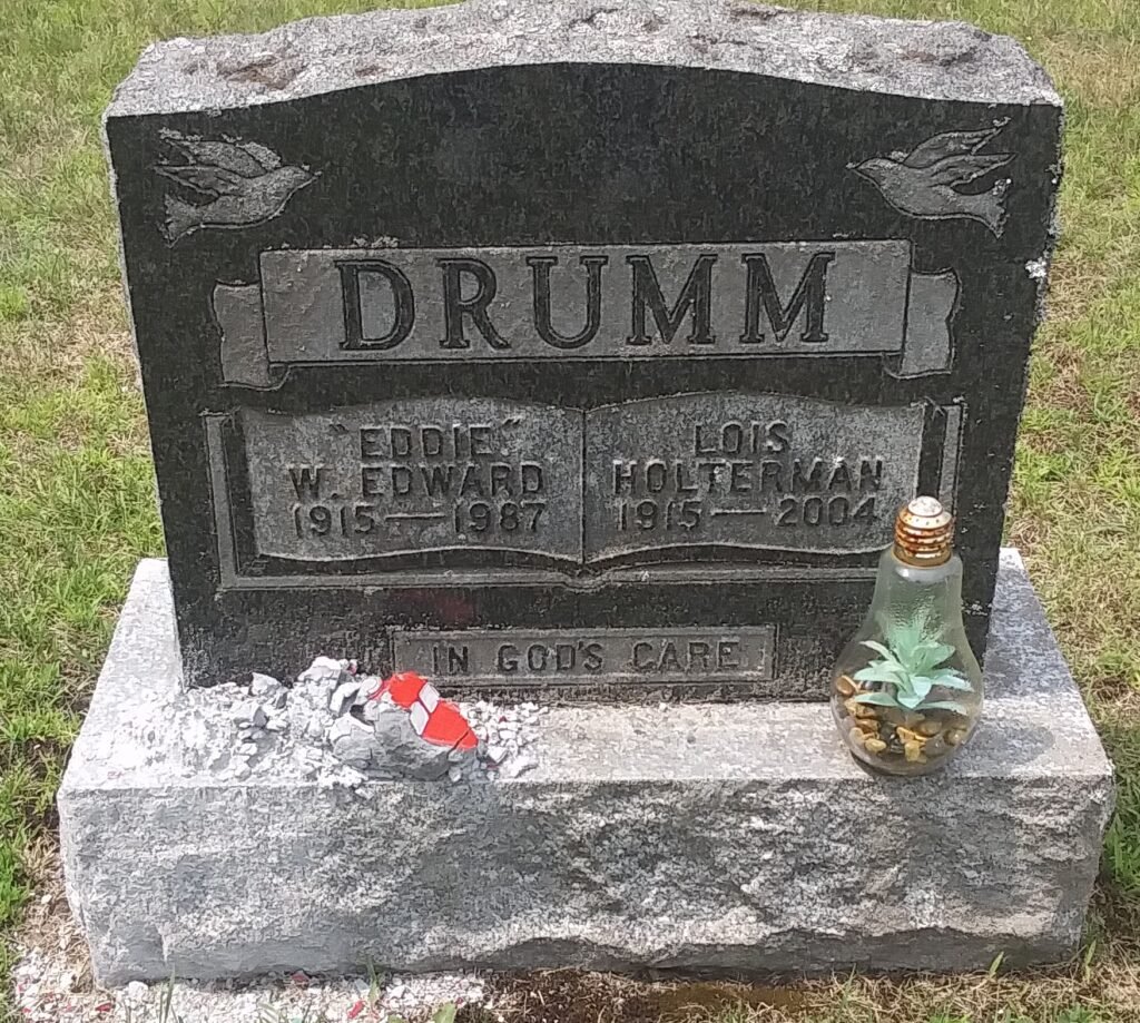 Tombstone: Edward Drumm, St Andrew's United Cemetery, Coe Hill, Ontario ...