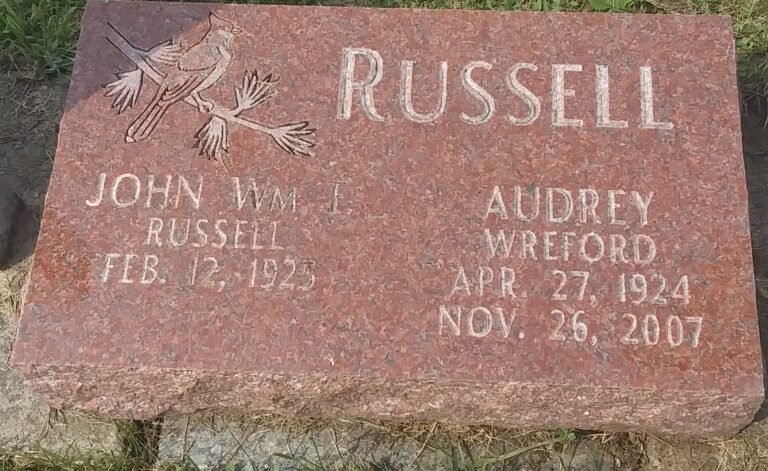Tombstone: John Russell, St MIchael's Cemetery, Coe Hill, Ontario ...